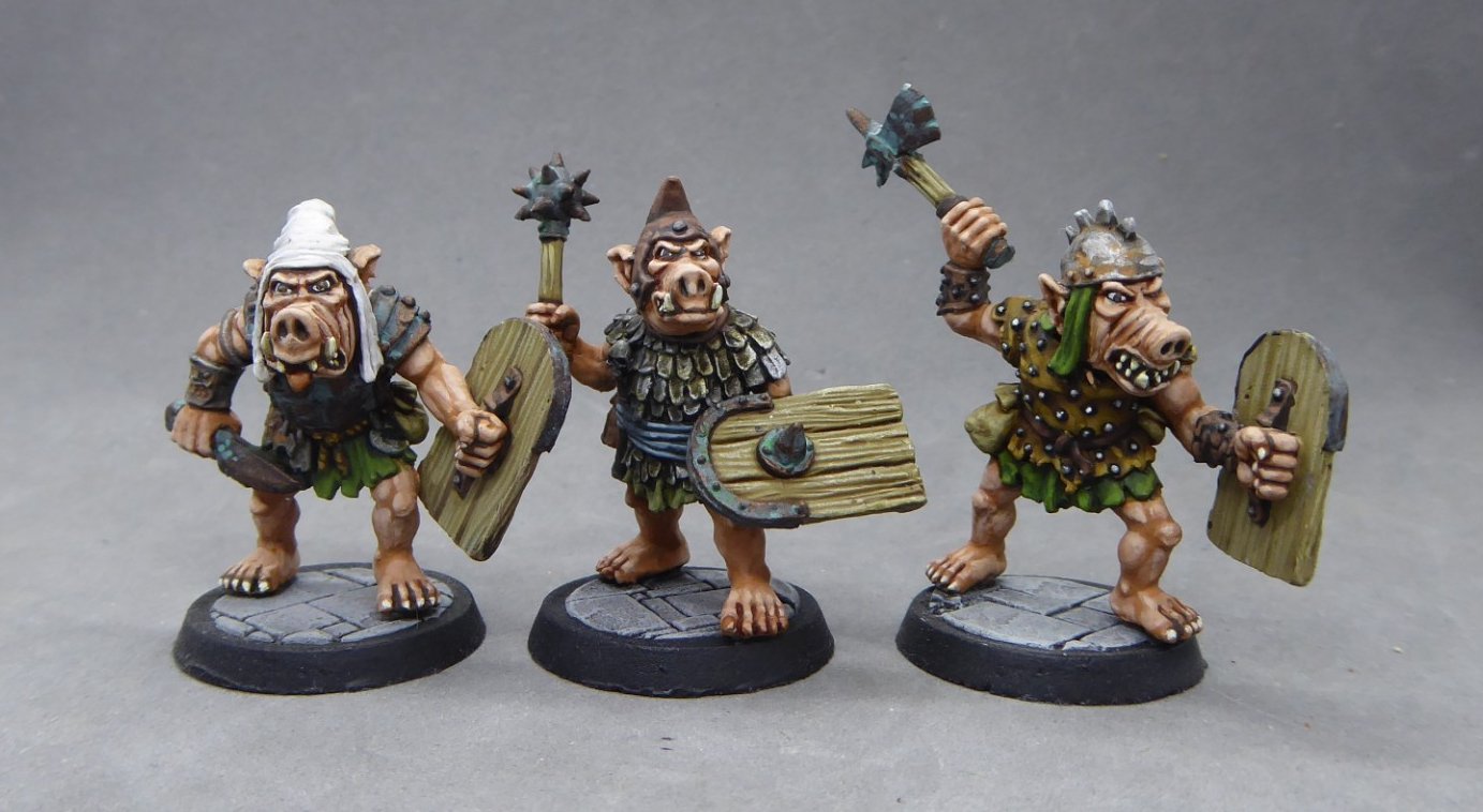 Pig Orc Pack DF05 Melee Weapons B – Dragon Bait Miniatures Pig Orc Pack DF05 Melee Weapons B – Dragon Bait Miniatures
